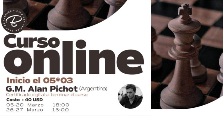 Curso Online con el GM Alan Pichot de Argentina - Torre 64 - Ajedrez ...